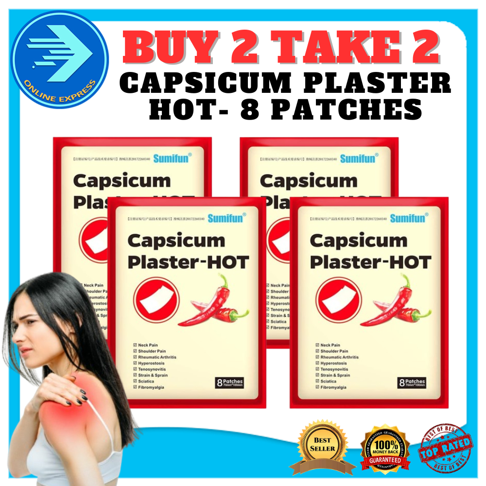 Authentic Pain Relieve Patch Chinese Medical Capsicum Plaster for ...