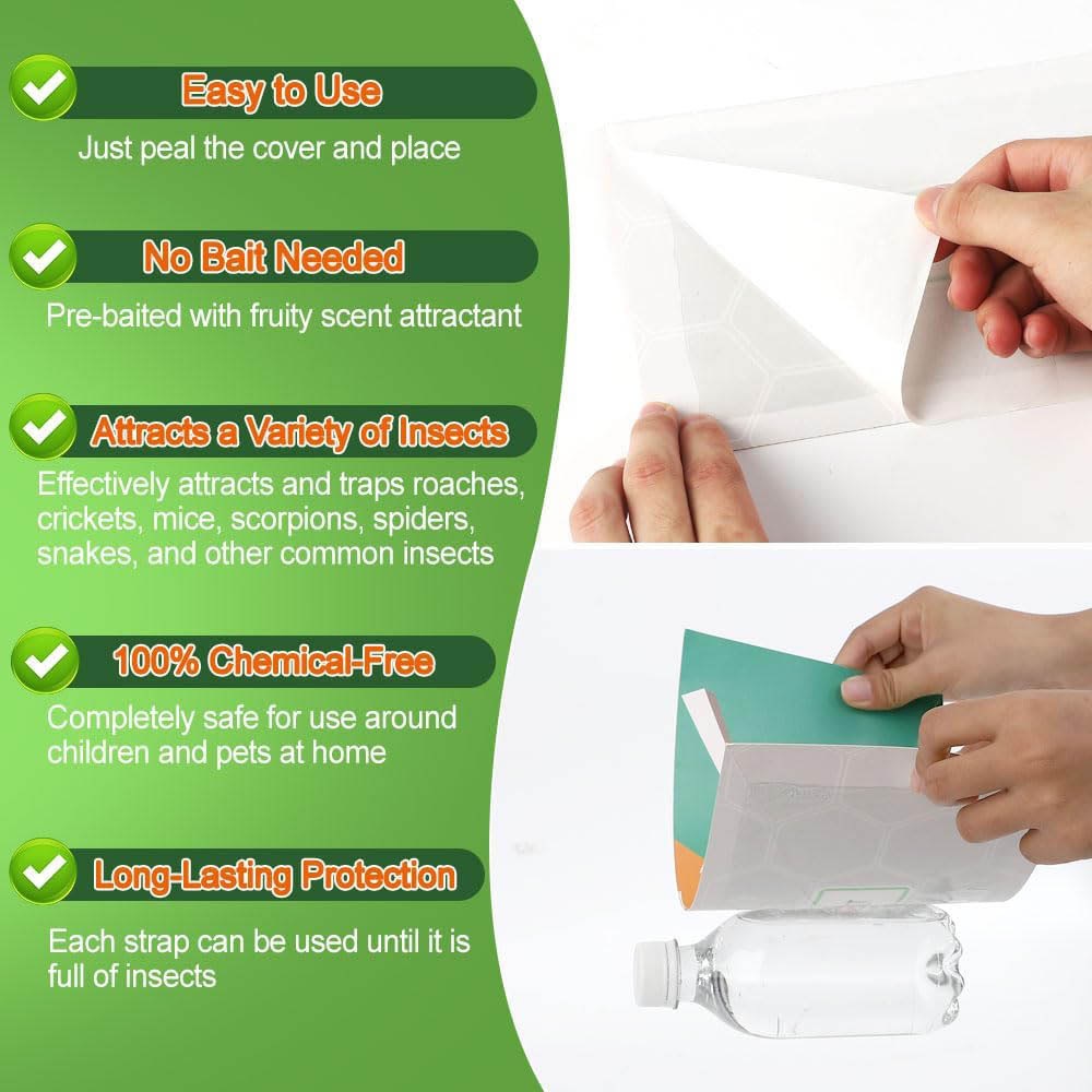 CHB Strong stickiness, high quality fly trap paper, indoor and outdoor ...