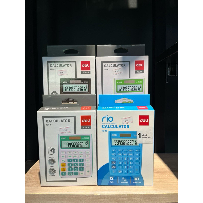 DELI - CALCULATOR 1238 | Shopee Philippines