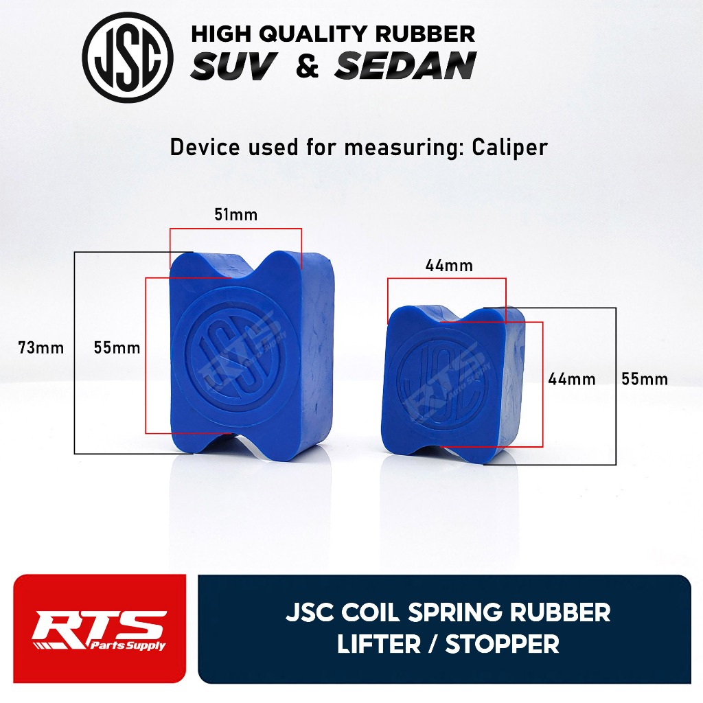 JSC Coil spring rubber stopper lifter booster 4Pcs | Shopee Philippines