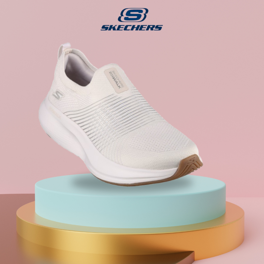 Skechers Women on the GO WALK Max Walker - Natural 125052 | Shopee ...
