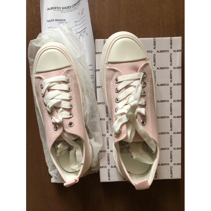 Alberto Shoes Amly Ishika pink Sneakers Size 40 | Shopee Philippines