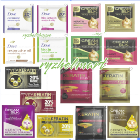 RYZHELGROCER CREAMSILK DOVE PANTENE VITE KERAPLUS CONDITIONER 1DOZEN ...