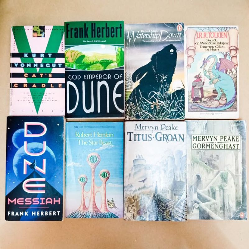 SCIENCE FICTION BOOKS | Assorted Sci-Fi SF Novels, Dune Ray Bradbury ...