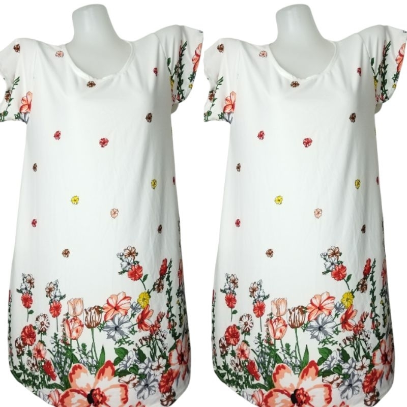 Duster Pambahay For Adult | Fit To XL | Flowy dress with pocket COTTON ...