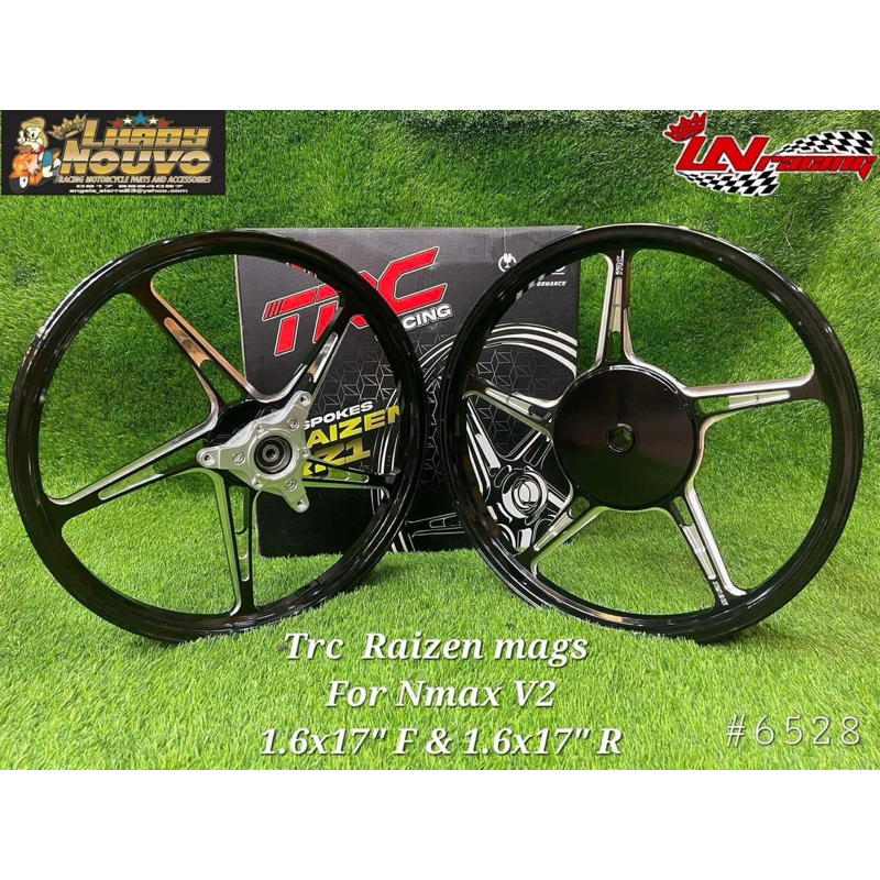 Trc Raizen CNC mags for Nmax V2/Nmax V3 turbo (Size 17) | Shopee ...