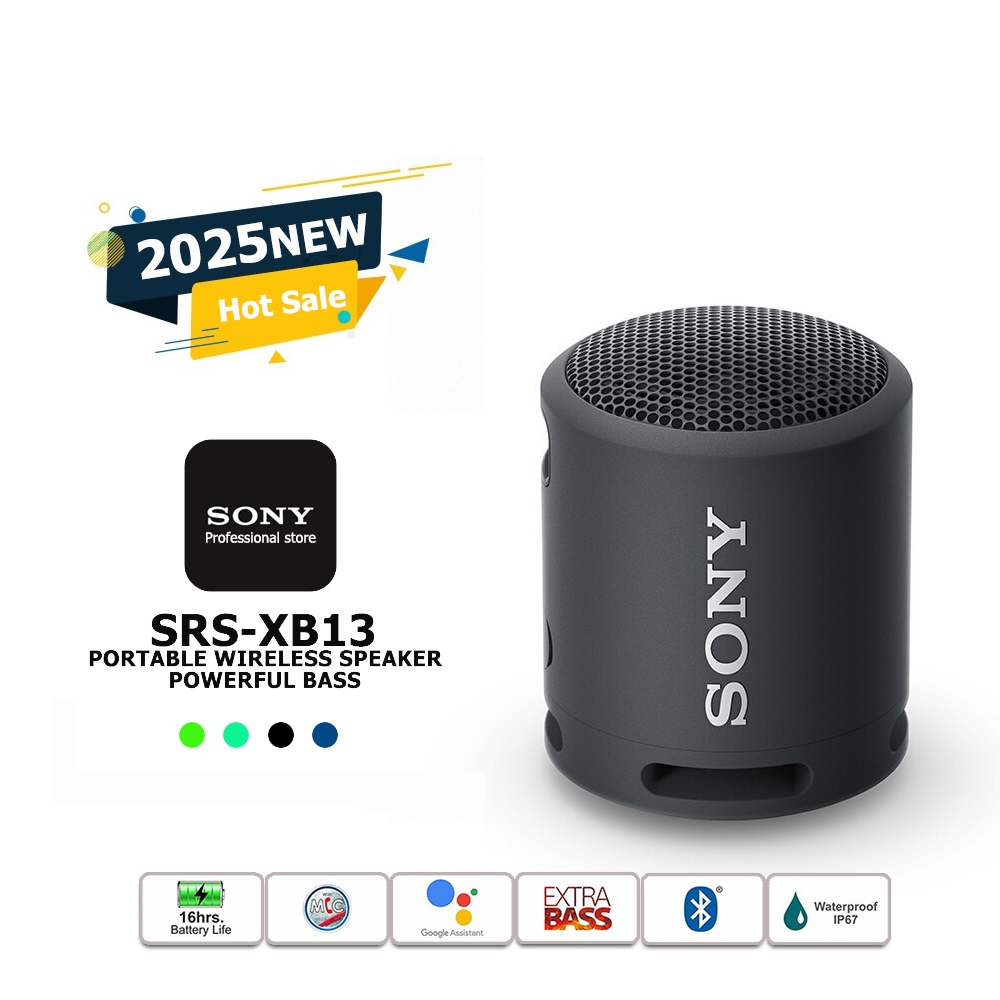 Sony SRS-XB13 Wireless Music Box Bluetooth Portable Outdoor Speaker ...