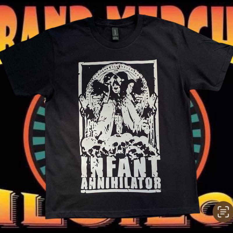 INFANT ANNIHILATOR BAND SHIRTS | Shopee Philippines