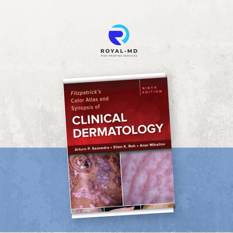Fitzpatrick's Color Atlas and Synopsis of Clinical Dermatology 9th Edition | Shopee Philippines