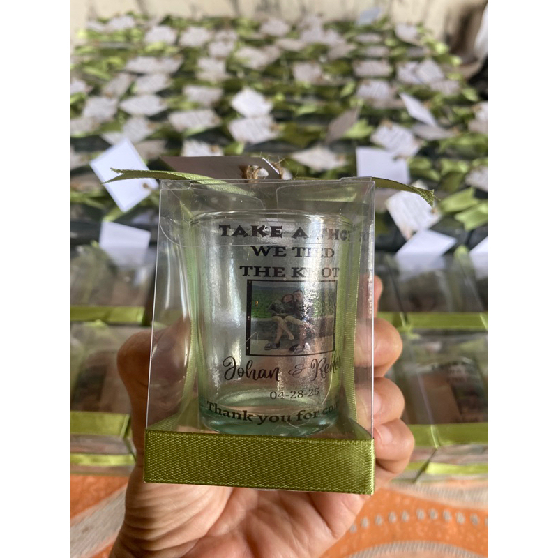 Personalized Shot Glass/100 pcs | Shopee Philippines
