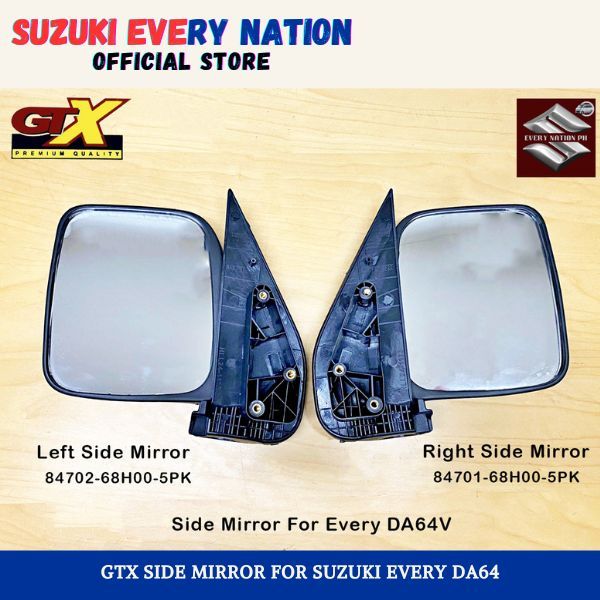 SUZUKI NATION GTX Side Mirror Suzuki Every DA64V (Manual) / DA64W ...