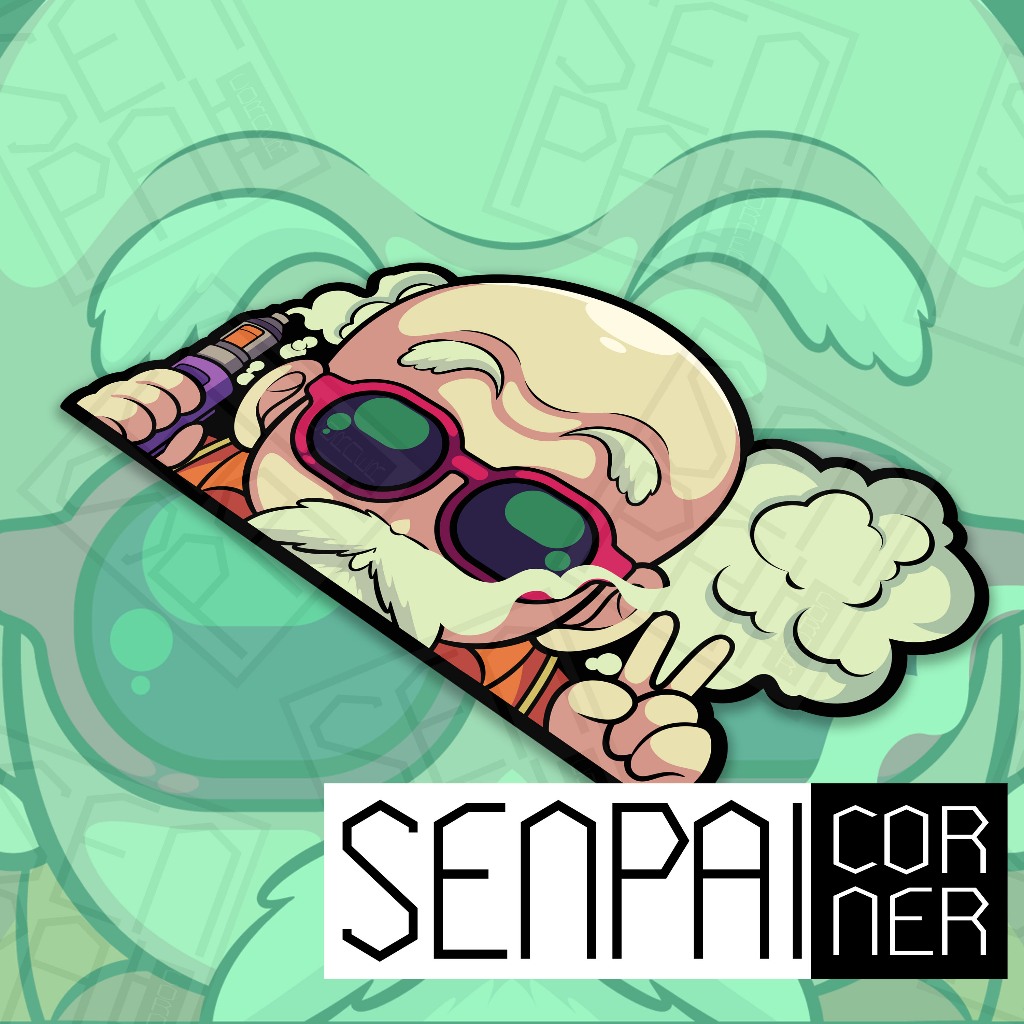 Master Roshi No Smoking Sticker | Shopee Philippines