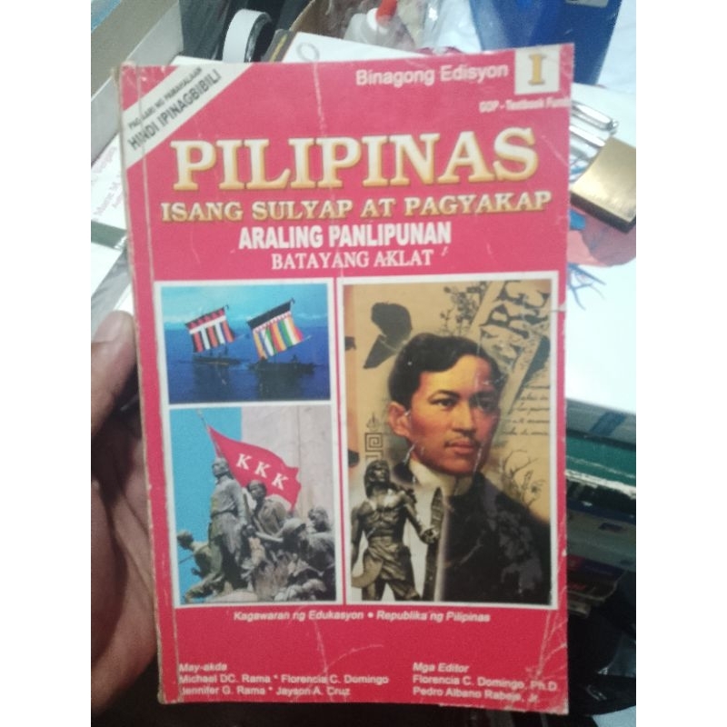 PILIPINAS ISANG SULYAP AT PAGYAKAP ARALING PANLIPUNAN (use | Shopee ...