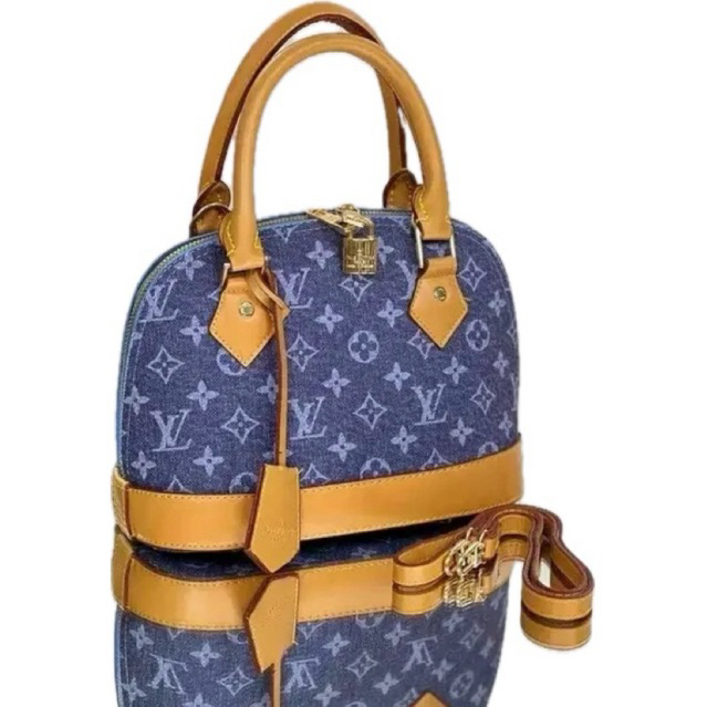 NEW ARRIVAL* Store Entry High End Top Notch Alma Denim 51961 Handbag ...