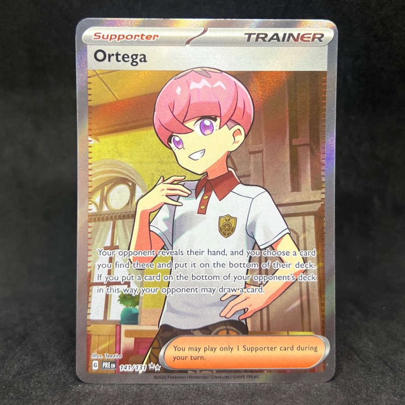 Pokemon TCG Ortega Full Art Secret Rare 141/131 2025 Scarlet & Violet ...
