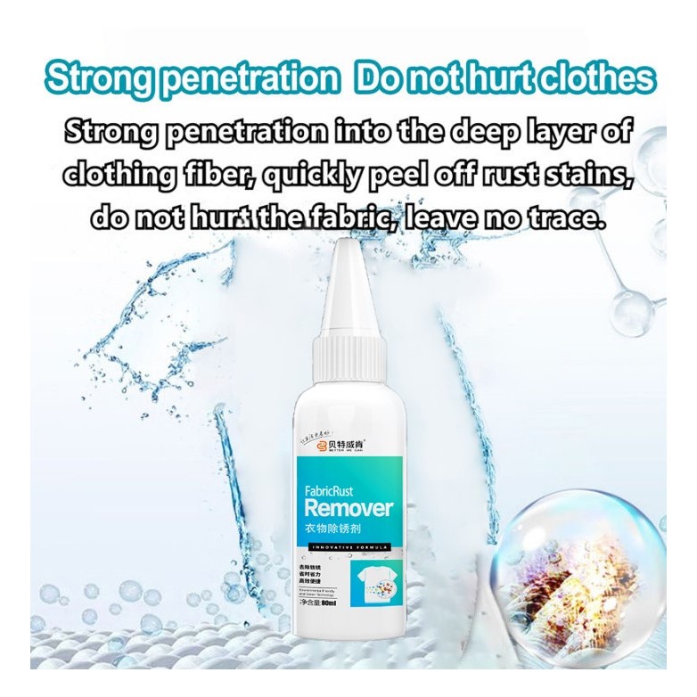 Rust removers do not harm fabric rust removers Multi-purpose cleaner ...