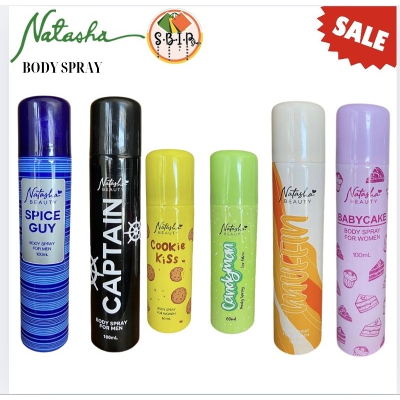 NATASHA BODY SPRAY FOR MEN AND WOMEN SALE | Shopee Philippines