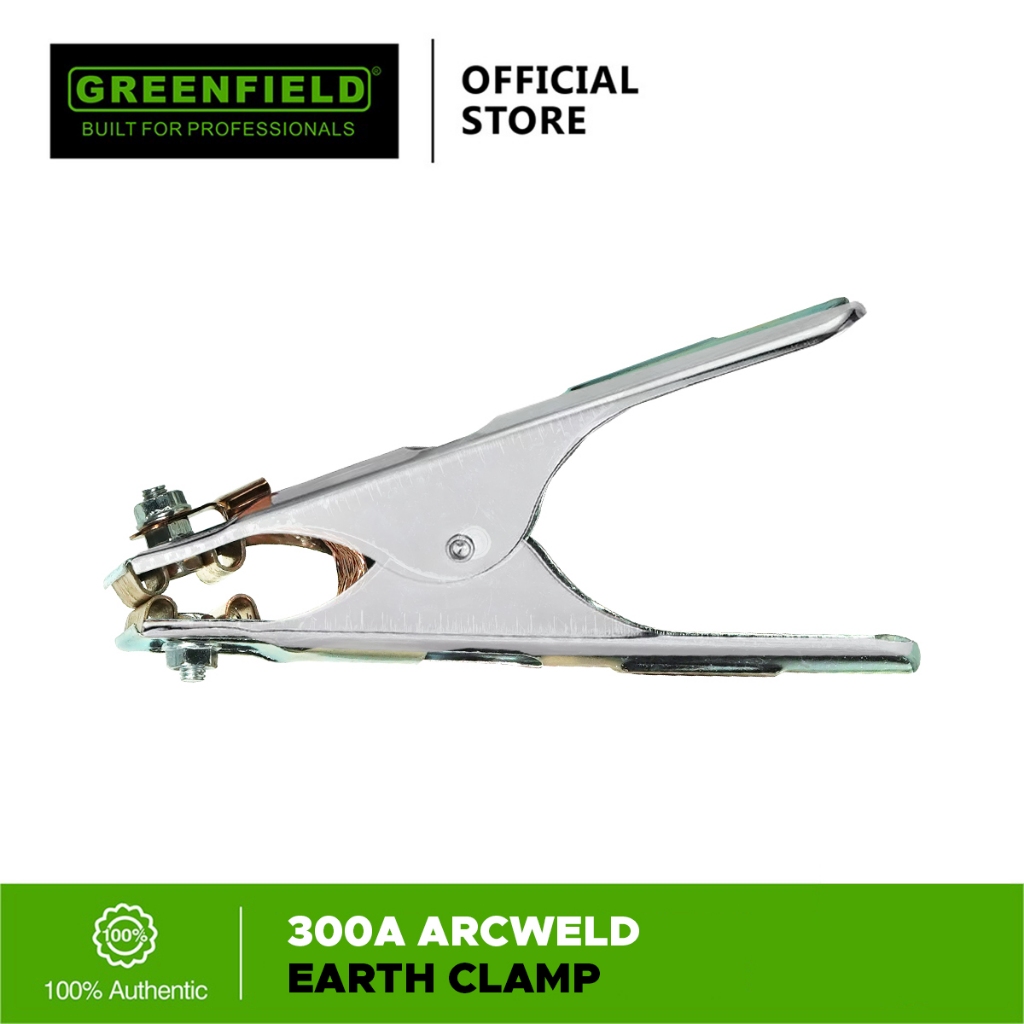 Greenfield 300A Arcweld Earth Clamp - Welding Tools | Shopee Philippines