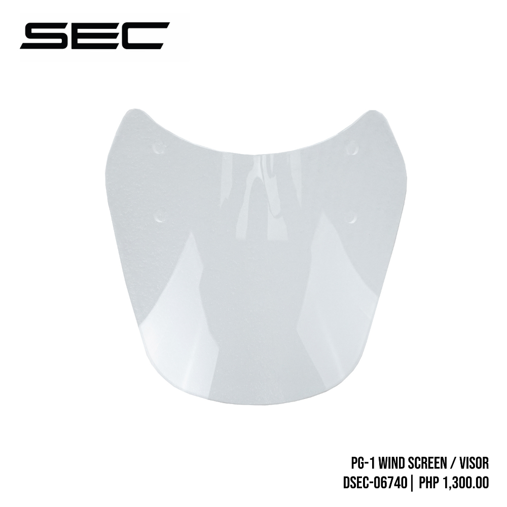 SEC Wind Screen For Motorcycle PG-1 Wind Screen Visor (DSEC-06740 ...