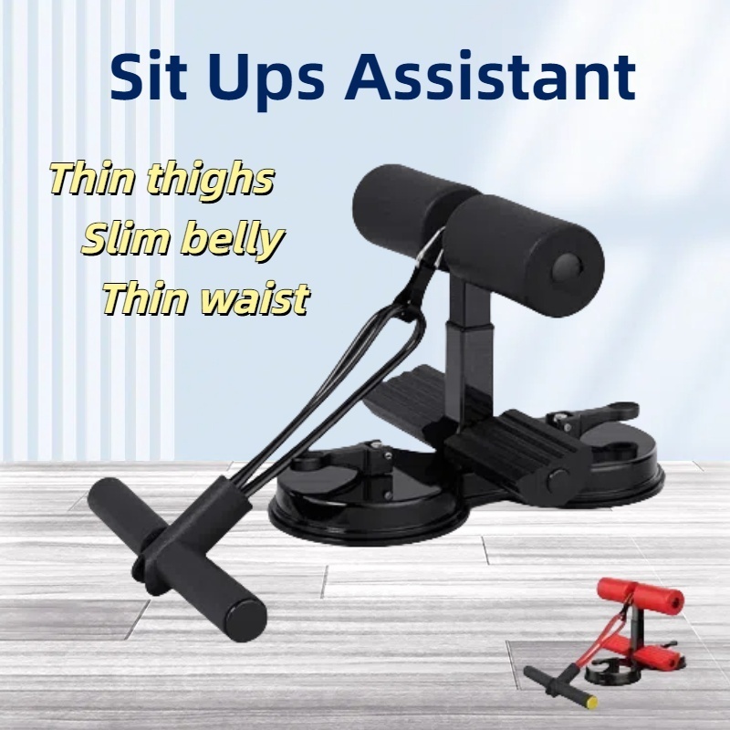 Sit ups assistant Home Gym Double Suction Sit Up Bar exercise equipment ...
