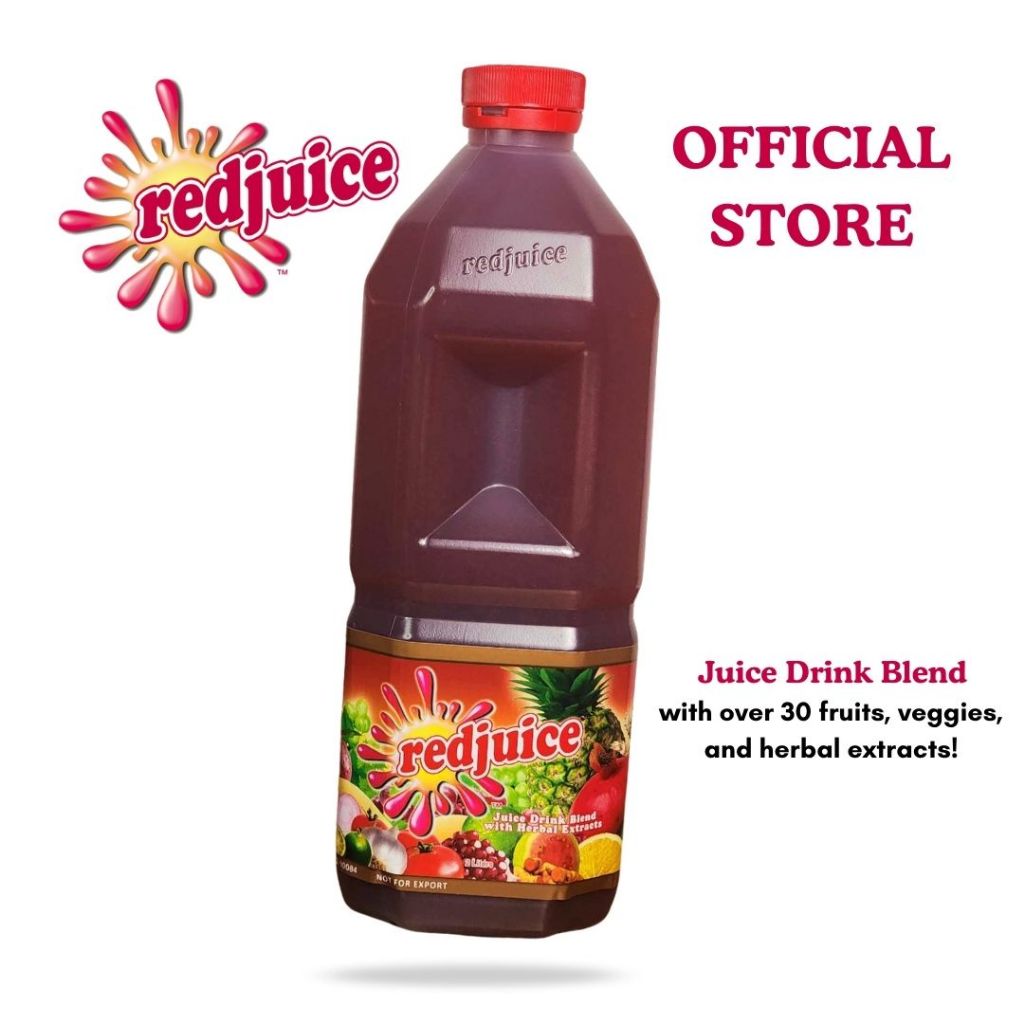 REDJUICE Juice Drink Blend with Herbal Extracts (2 Liters) | Shopee ...
