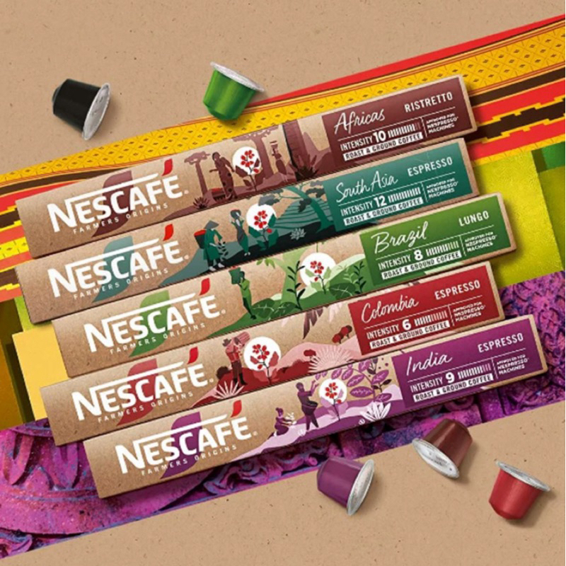Nescafe Farmers Origin Nespresso compatible Pods | Shopee Philippines