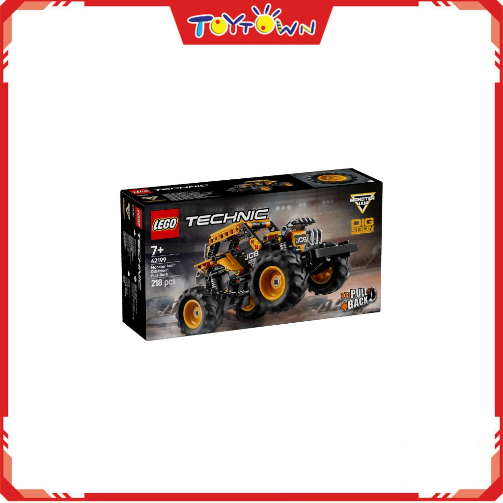 Lego Technic 42199 Monster Jam™ Digatron™ Pull-Back | Shopee Philippines