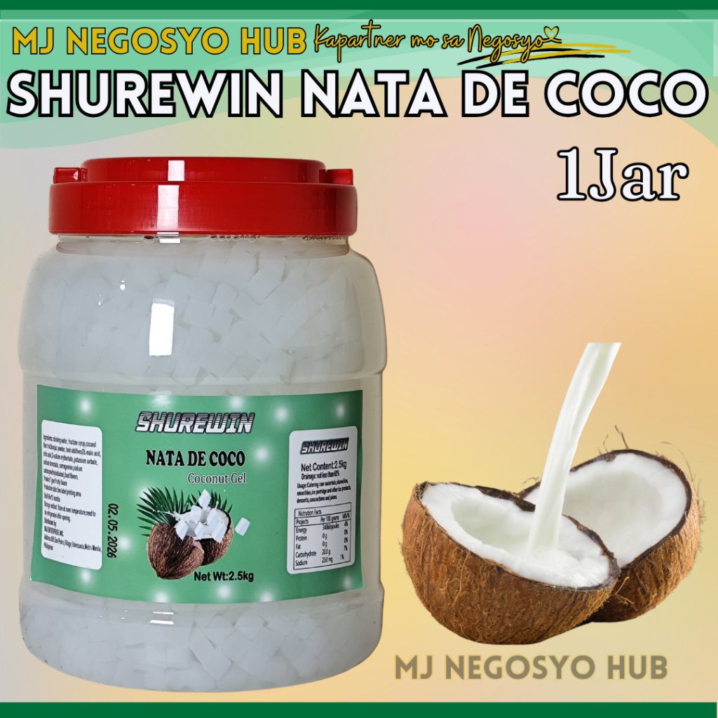 Shurewin Nata De Coco For Halo-halo Milktea Bussiness shp2, | Shopee ...