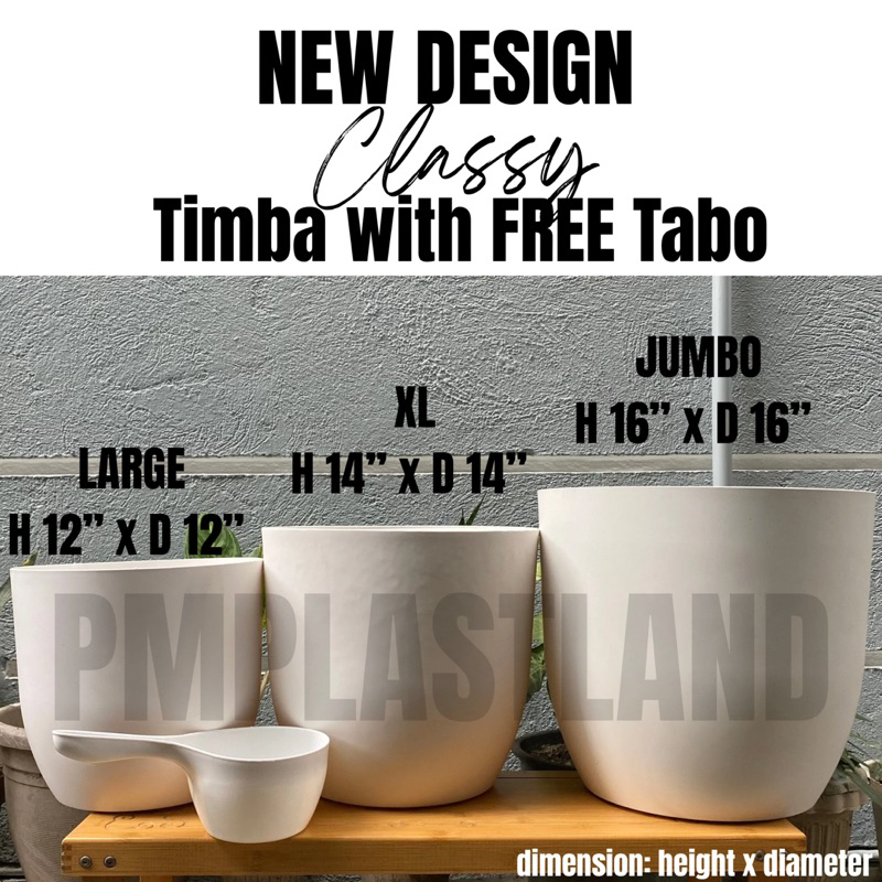 NEW DESIGN CLASSY Pail & Dipper PMPLASTLAND | Shopee Philippines