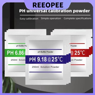Reeopee PH Meter Calibration Powder PH Meter Buffer Powder For PH Level ...