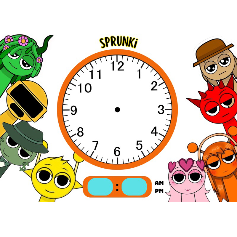TIME TELLING CHARACTER | Shopee Philippines
