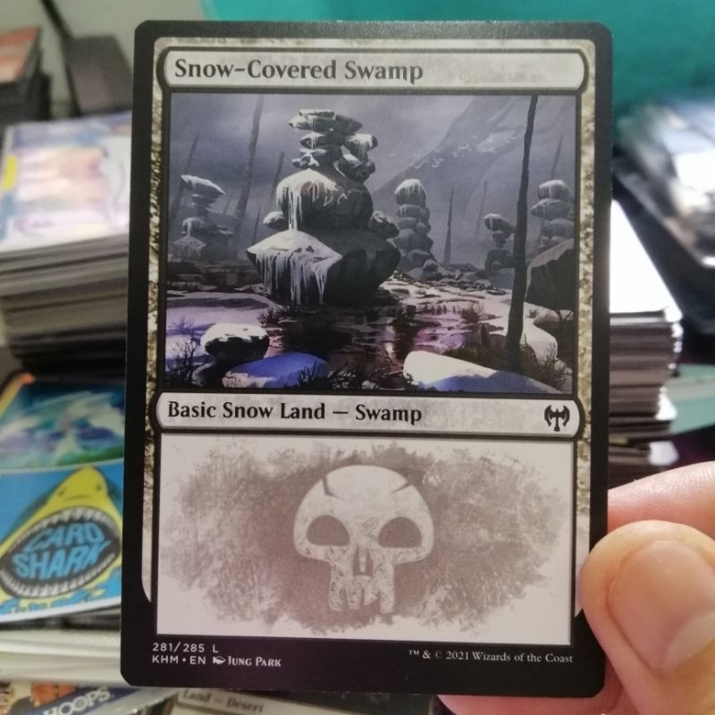 1 Snow-covered Swamp KHM MTG card magic the gathering EDH | Shopee ...