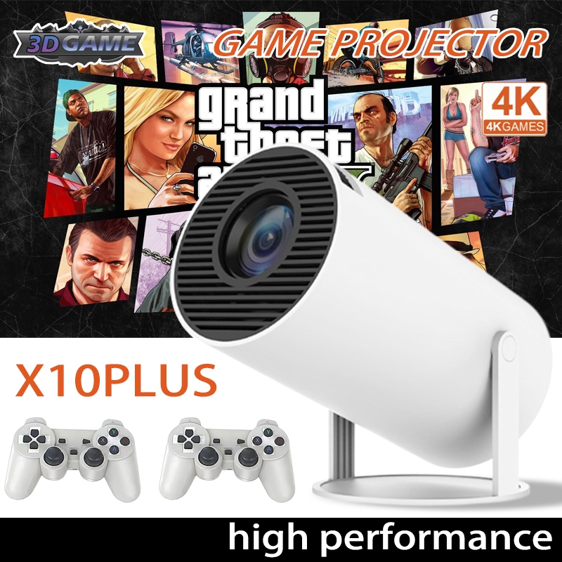 X10PLUS HY300 Smart Projector Portable WiFi Bluetooth High Performance ...
