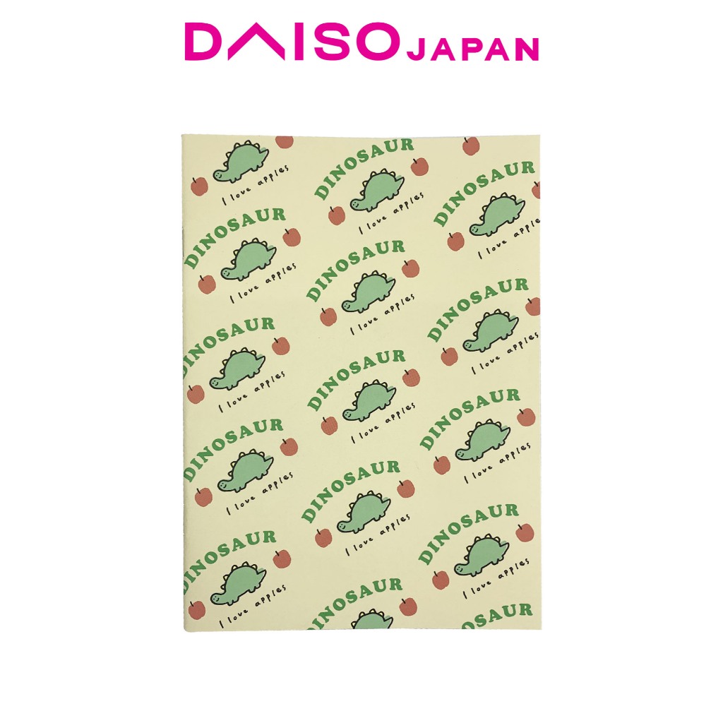 Daiso Dinosaur A5 Grid Notebook (32 pages) | Shopee Philippines