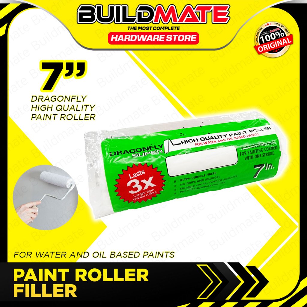 BUILDMATE Dragonfly SUPER Paint Roller 7 FILLER ONLY/ Super Paint ...