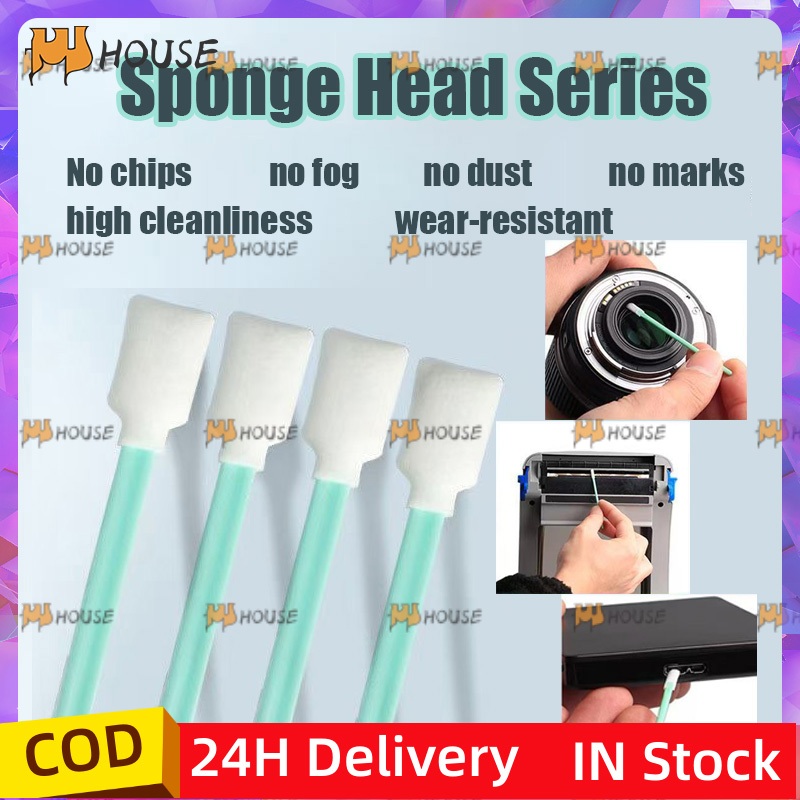 50/100Pcs Cleaning Swabs All Large Format Solvent Inkjet Printer ...