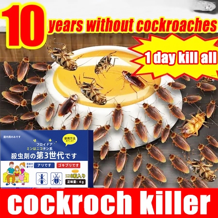 10 years without cockroach killer powerful cockroach bait indoors and ...