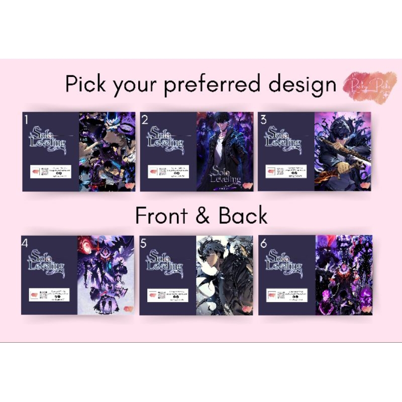 Personalized Notebook | Solo Leveling Notebook Series | Shopee Philippines