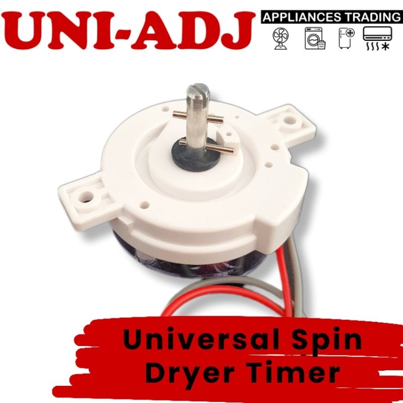 Universal Spin Dryer Timer (Two-wire) for Washing Machine Dryer Spare ...