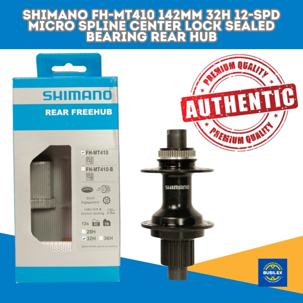 Shimano HUB FH-MT410-B 32 holes Center Lock Rear Boost/Non Boost Hub ...
