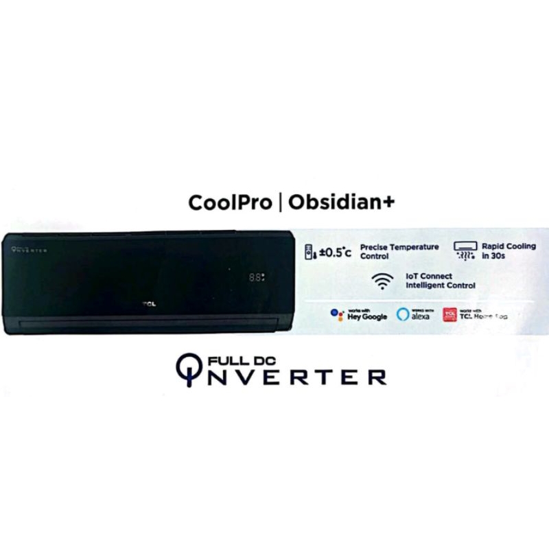 TCL SMART INVERTER IOT (BEI SERIES/OBSIDIAN) 1HP TO 2HP FULL DC ...