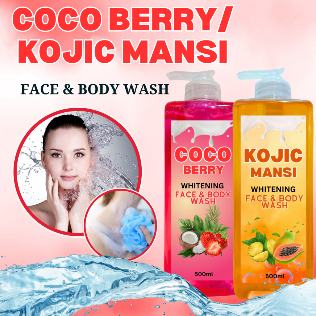 Kojic Calamansi Face & Body Wash Intense Whitening Kojicmansi Cocoberry ...