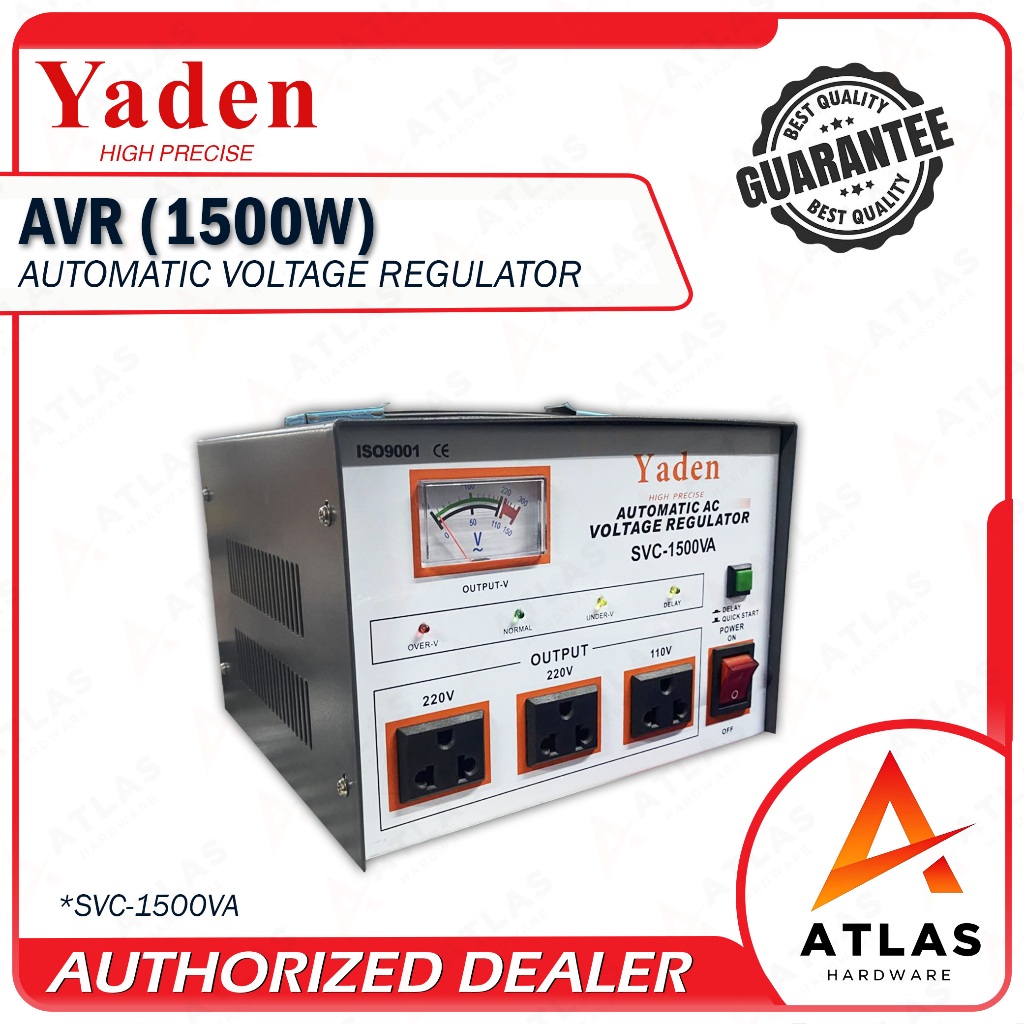 Yaden Japan High Precise Automatic Voltage Regulator 1500W (AVR ...