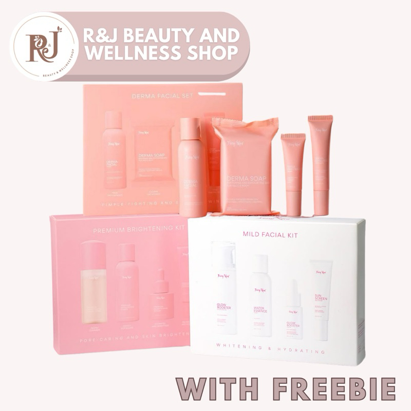 FAIRY SKIN Premium Brightening PBK Mild Facial Kit Derma Facial ...