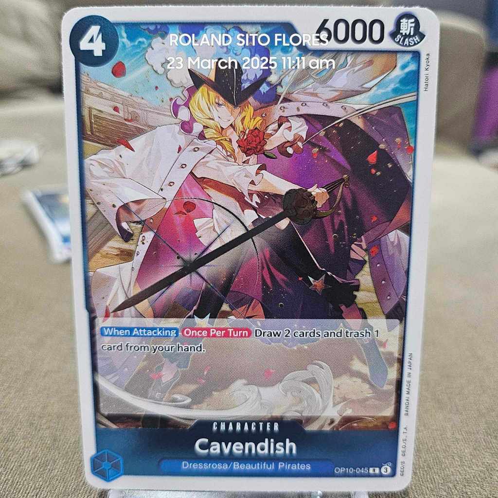 One Piece TCG [ENGLISH] OP10-045 R Cavendish | Shopee Philippines
