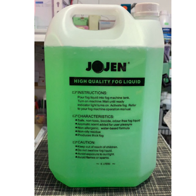 Jojen High Quality Fog Smoke Liquid 1Gallon (5L) | Shopee Philippines