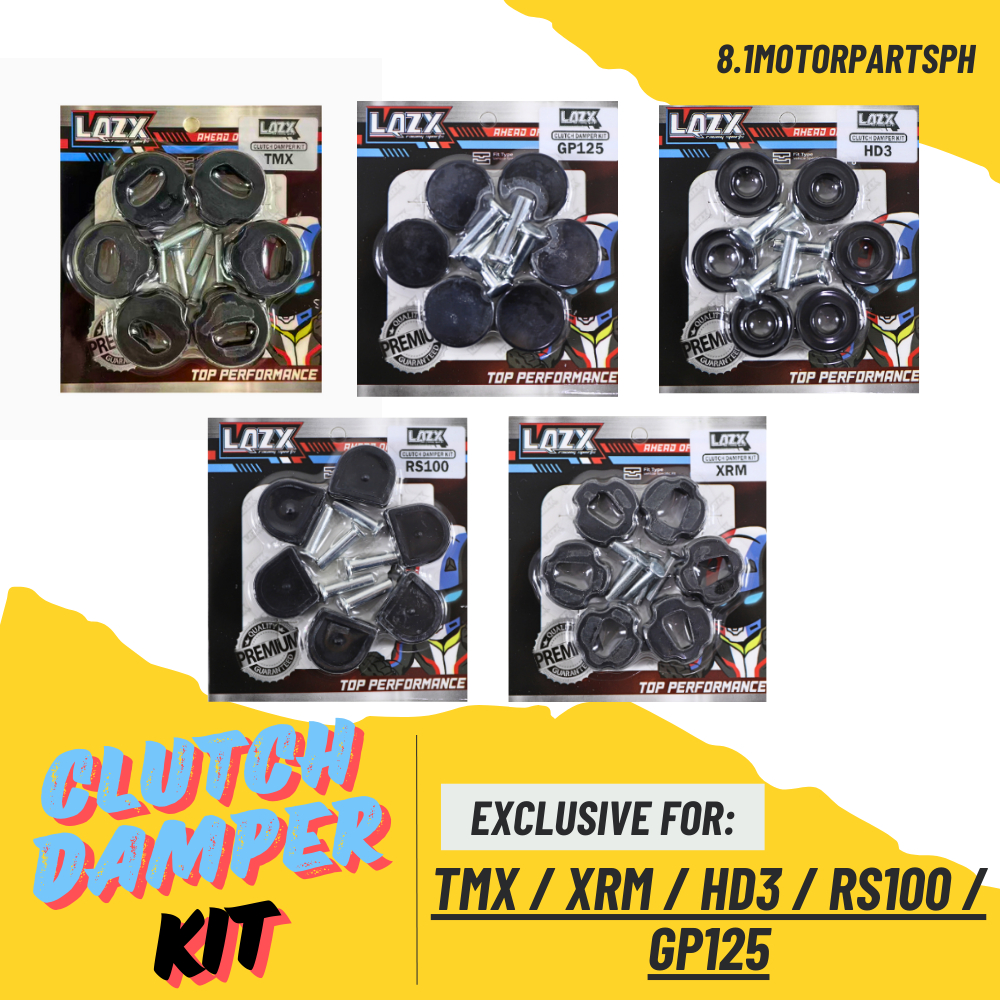 CLUTCH DAMPER KIT for TMX / XRM / HD3 / RS100 / GP125 | Shopee Philippines