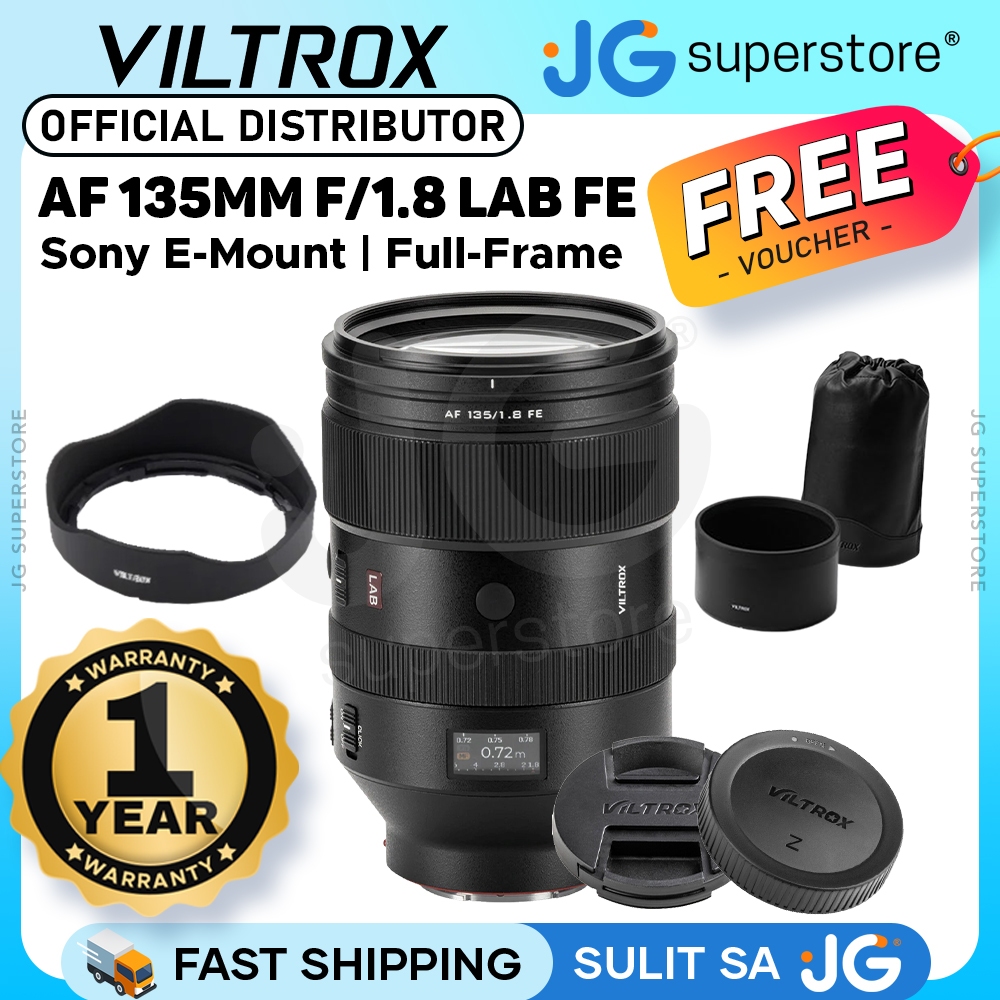 Viltrox AF 135mm f/1.8 LAB FE Sony E-Mount AF Auto Focus Full Frame ...