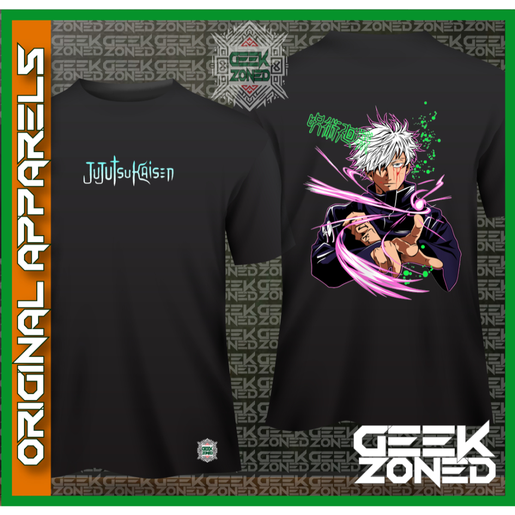 Gojo TShirt Jujutsu Kaisen Shirt Premium Apparel Satoru Gojo Anime ...