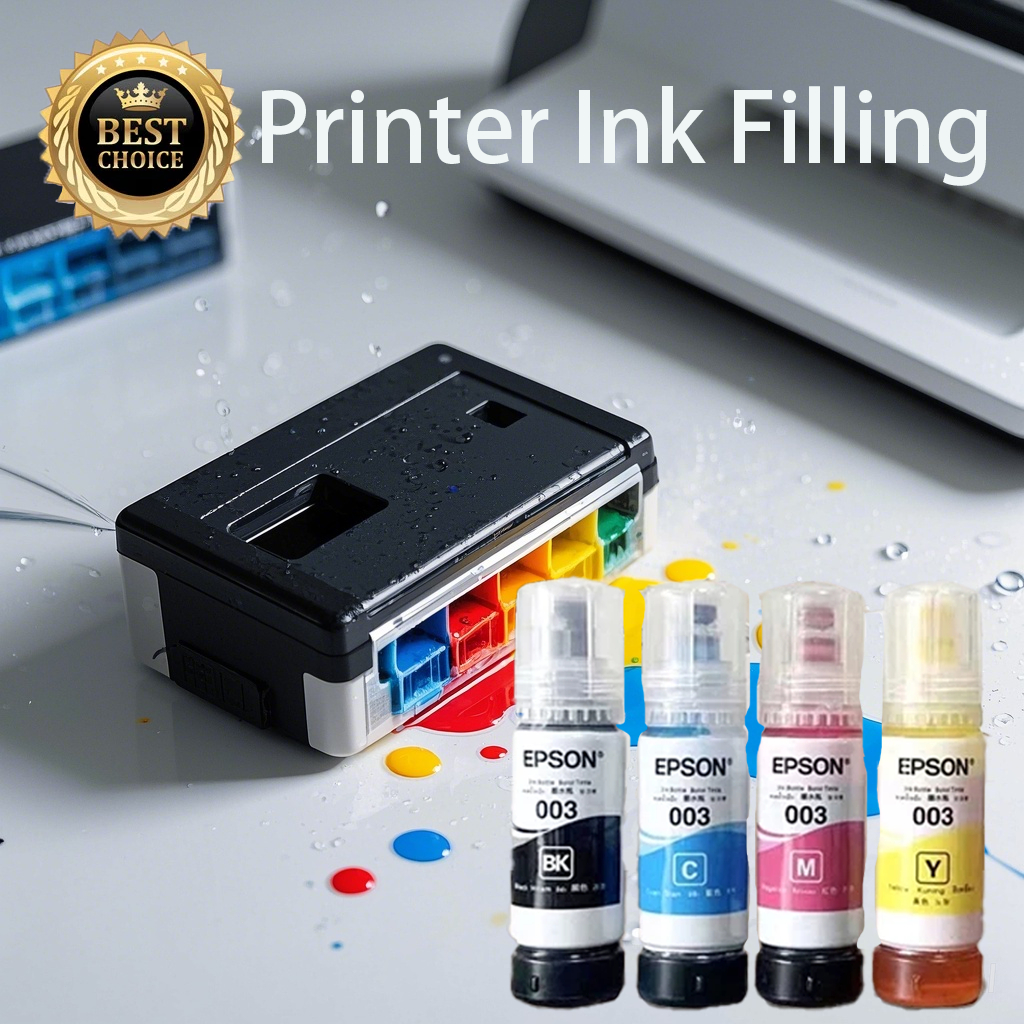 100% Original Epson Ink 003 Ink Genuine Refill Ink Compatible for ...